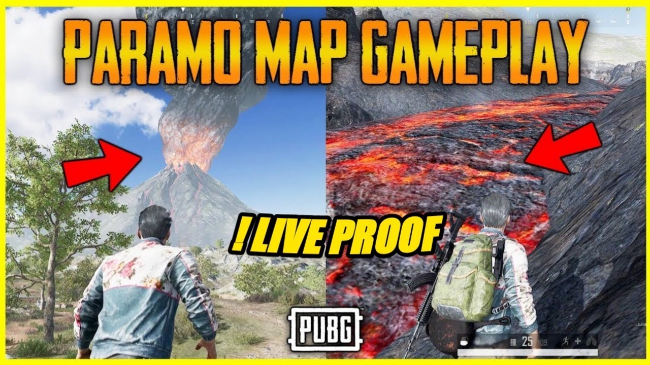 PUBG NEW PARAMO MAP UPDATE ! PARAMO MAP SECRET VOLCANOS + SECRET ROOM ...