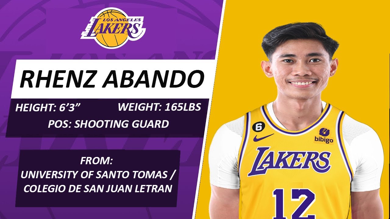 RHENZ ABANDO SUMMER LEAGUE PERFORMANCE - YouTube