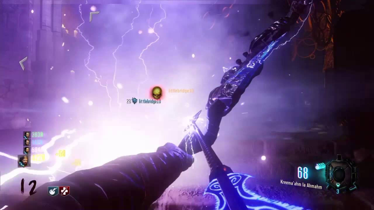 Bo3 zombies Der eisendrache Lightning bow upgrade part 2 - YouTube