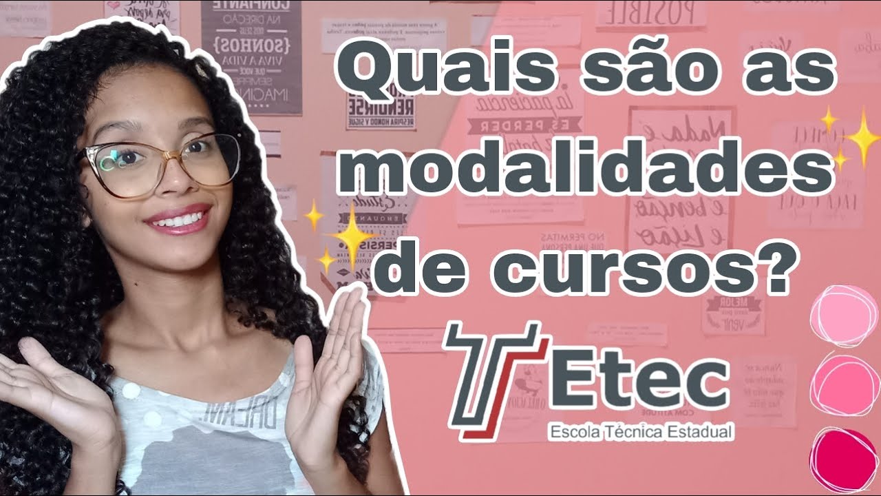 Modalidades que a ETEC tem | Cursos disponíveis na ETEC! - YouTube