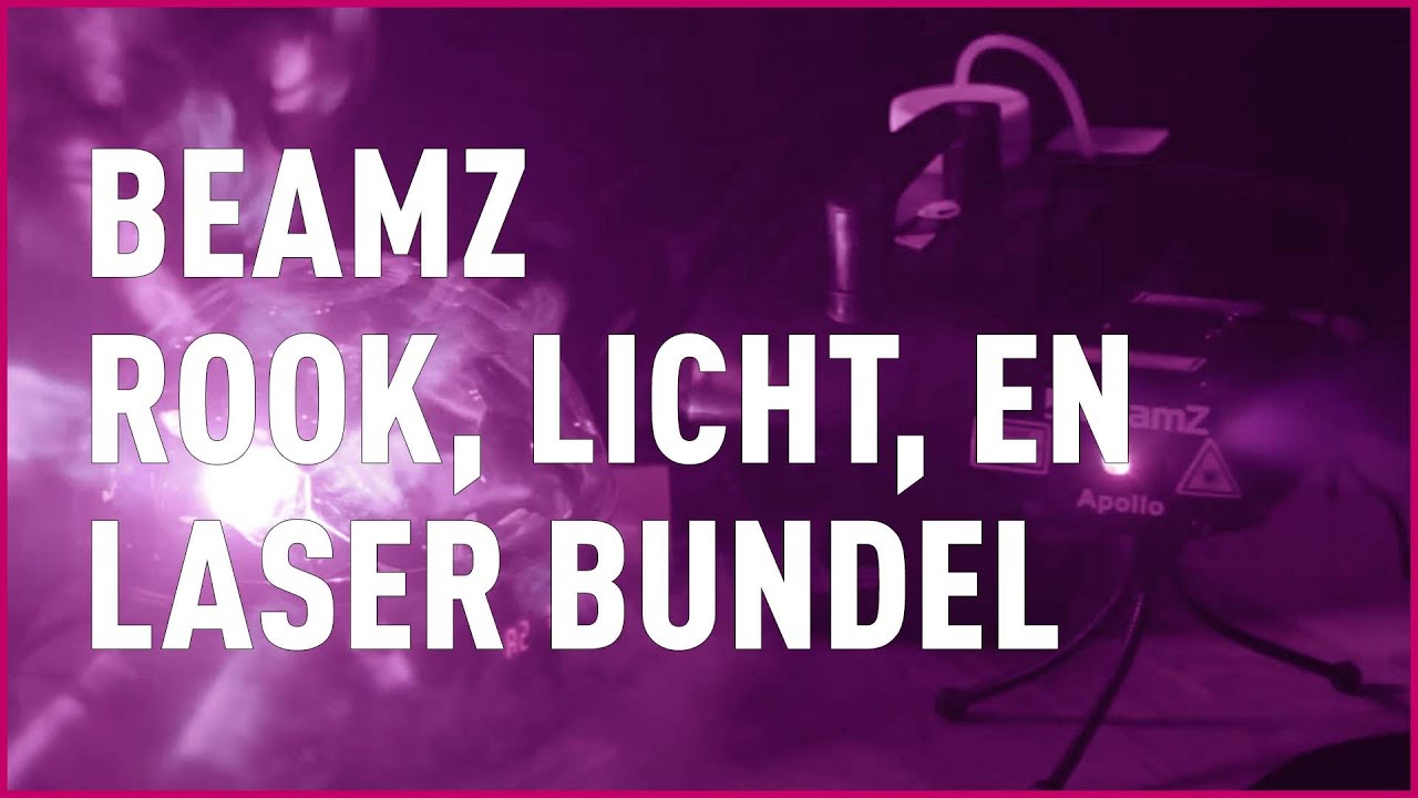 BeamZ Rook, Licht en Laser Disco Set | Bax Music - YouTube