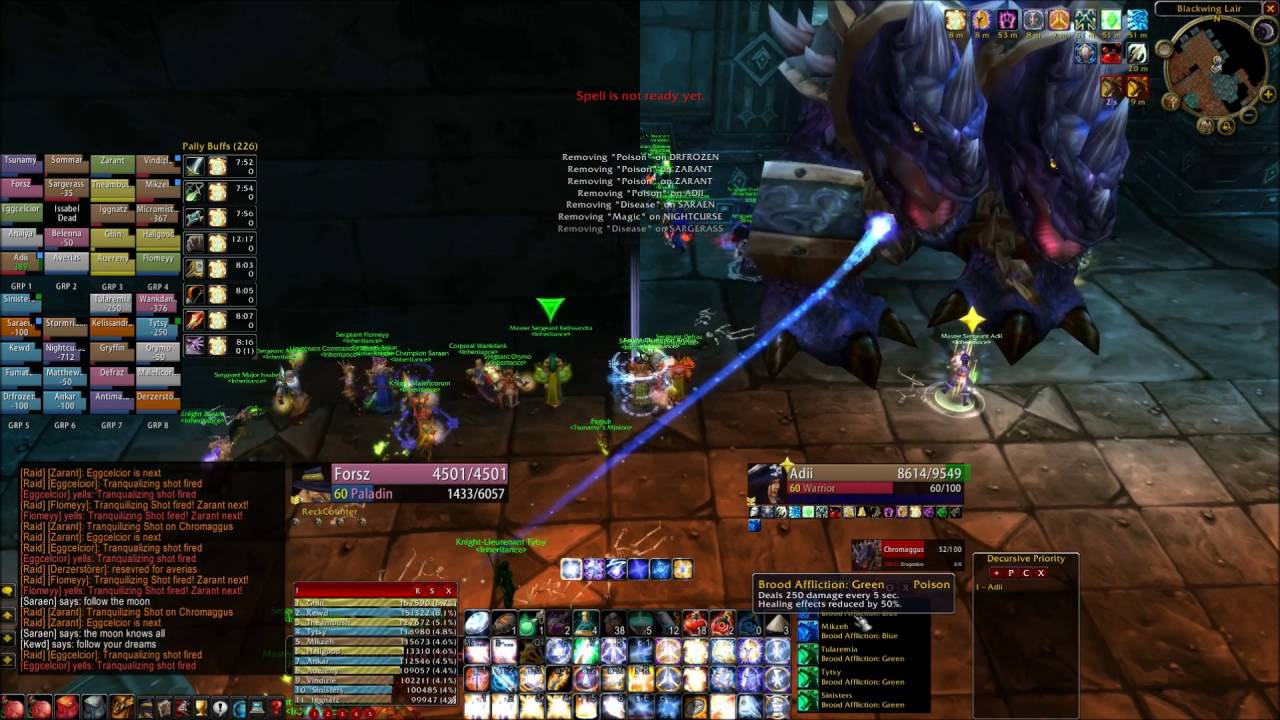 World of Warcraft - Nostalrius - Chromaggus Kill - YouTube