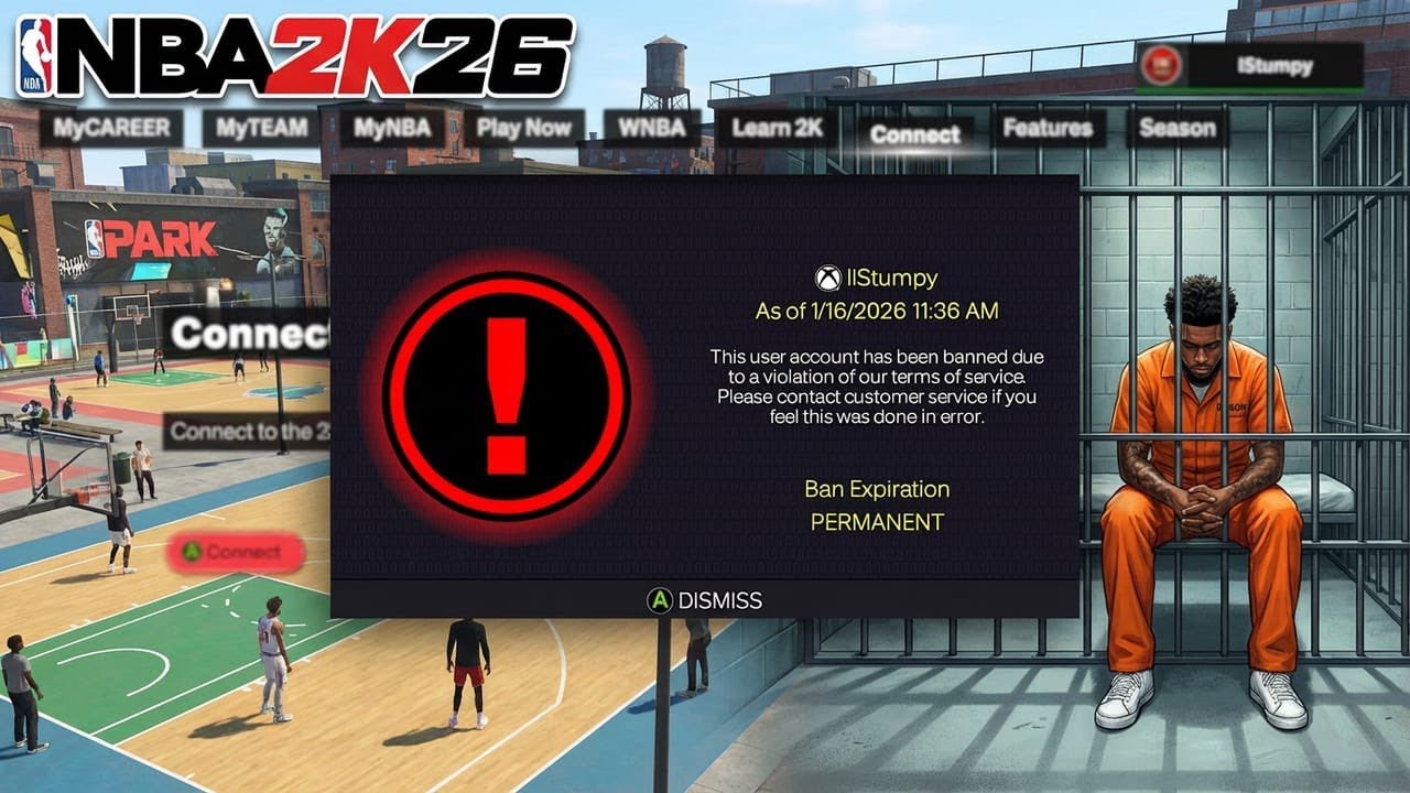 NBA 2K26 PERMA BANNED ME… FOR LIFE?! 😳 Ban Wave EXPOSED - YouTube
