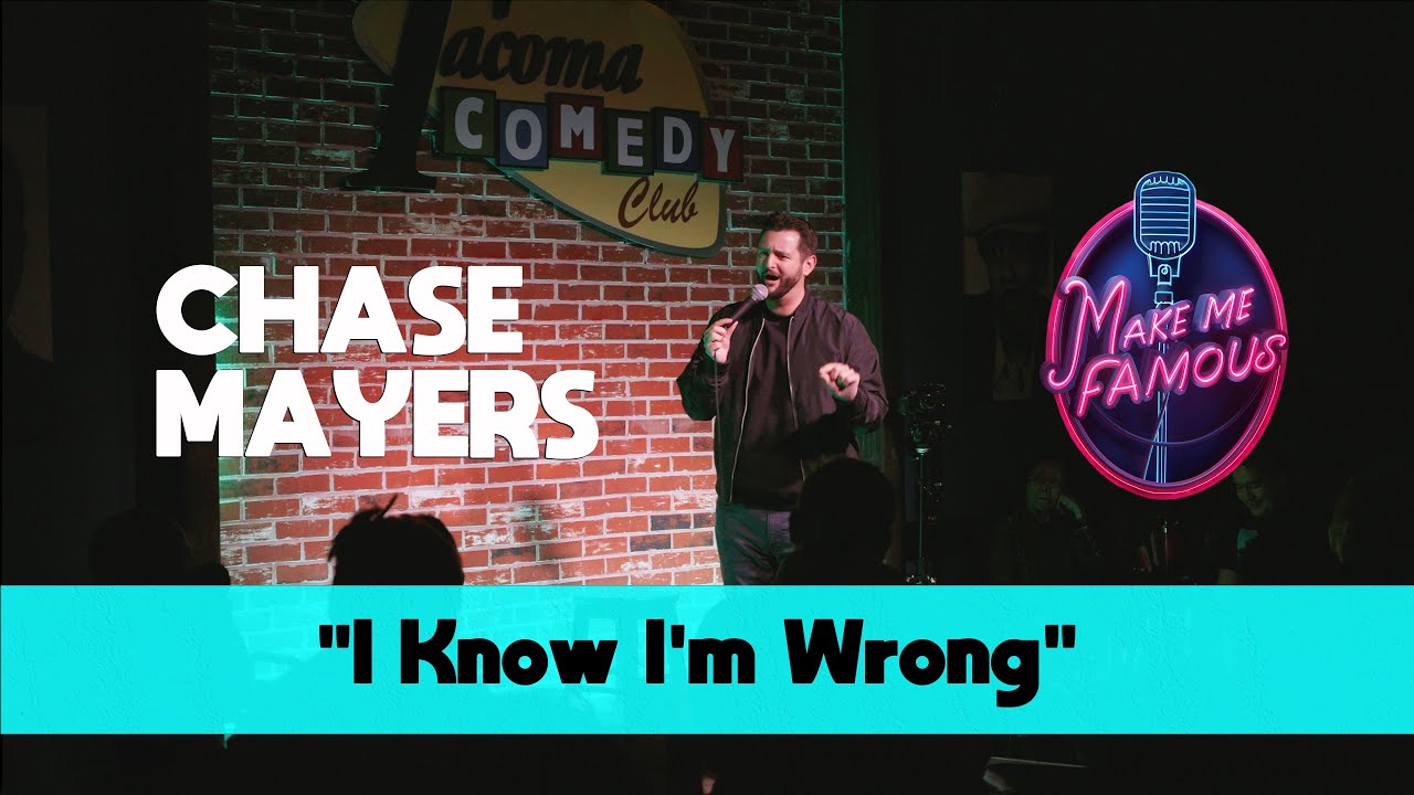I Know I’m Wrong | Chase Mayers | Stand Up Comedy - YouTube