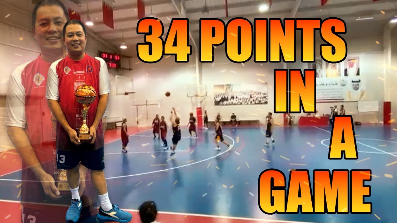 34 POINTS IN A GAME #basketball #highestpoint #3point - YouTube