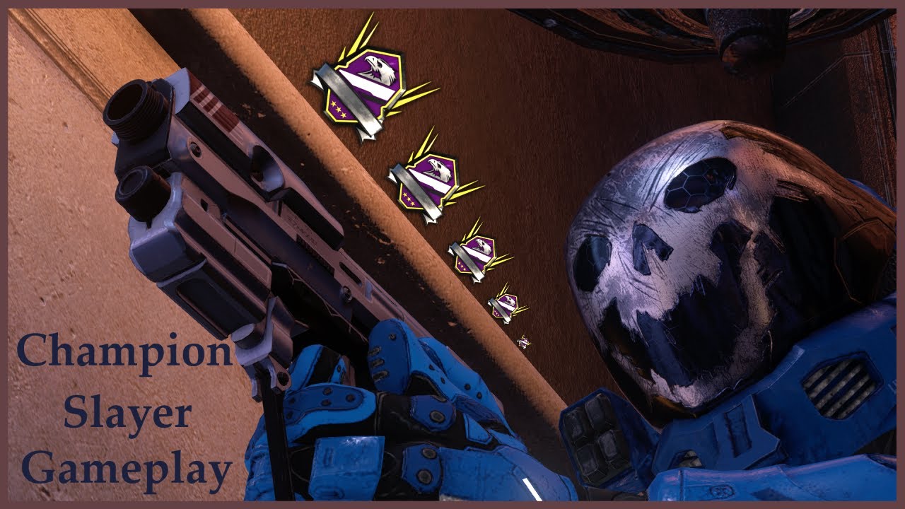 Halo 5 Champion Slayer Gameplay on Mercy ft. Gunnplexion - YouTube