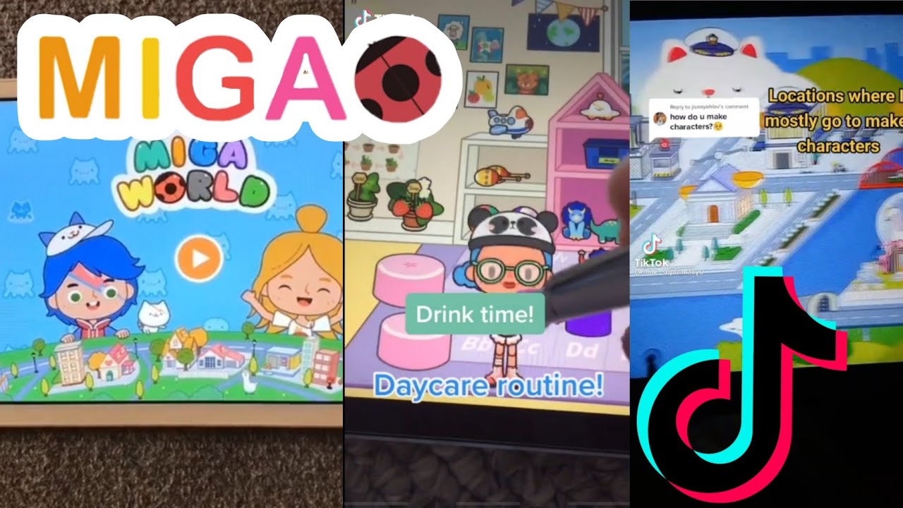 MIGA WORLD 🌎 tiktoks aesthetic compilation /miga world game and other ...
