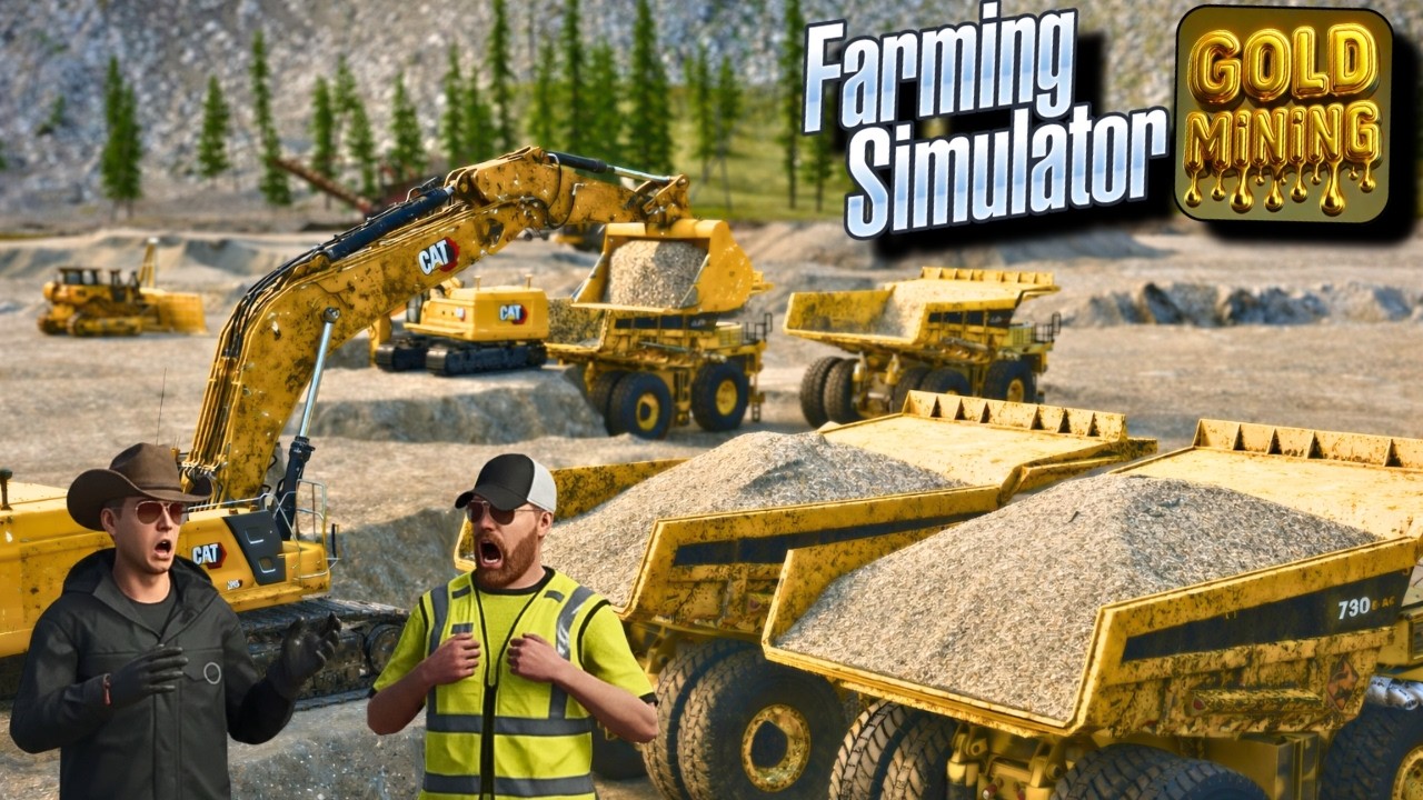 AUSTIN FARMER is back + we score HUGE on the Gold Mine! | FS25 - YouTube