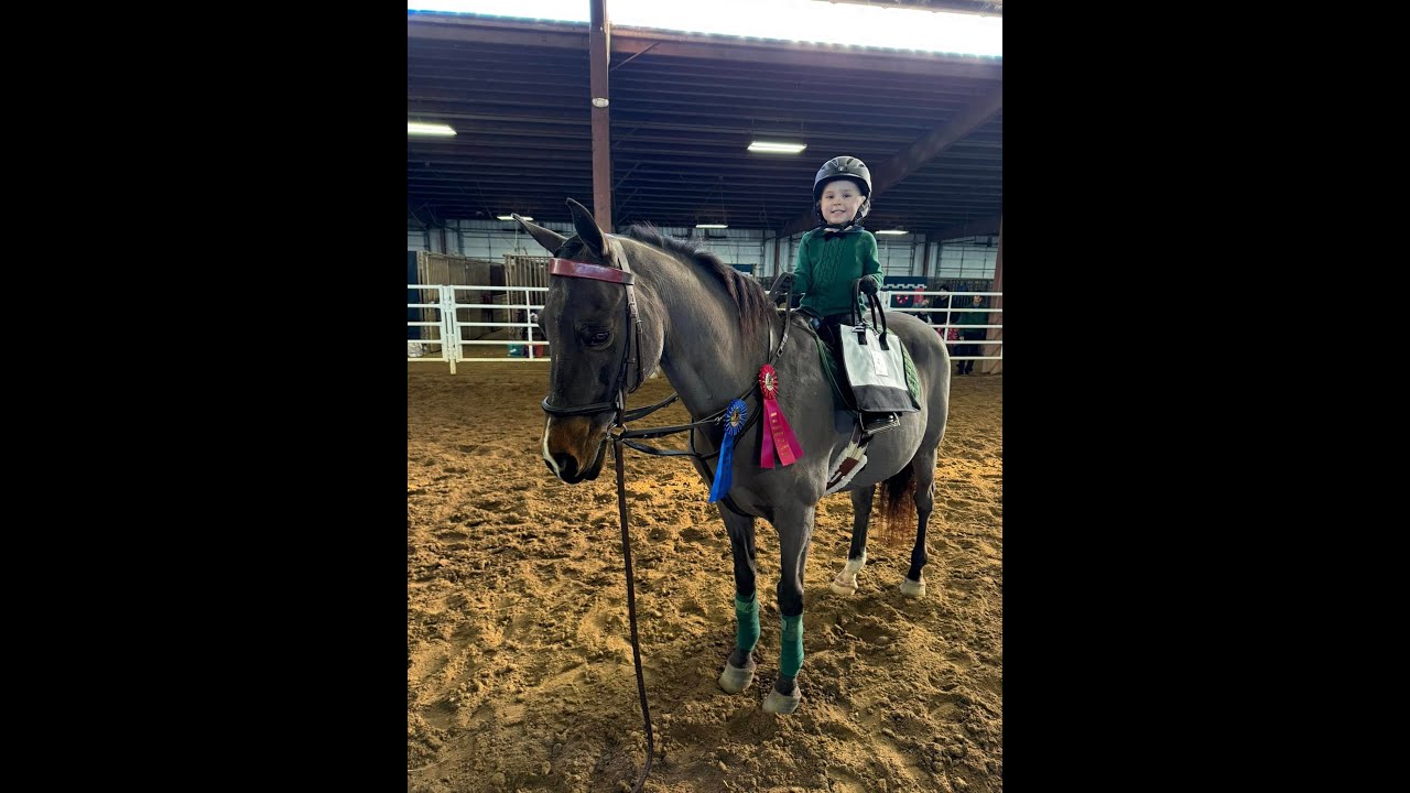 CHELSEA'S FIRST HORSE SHOW - YouTube