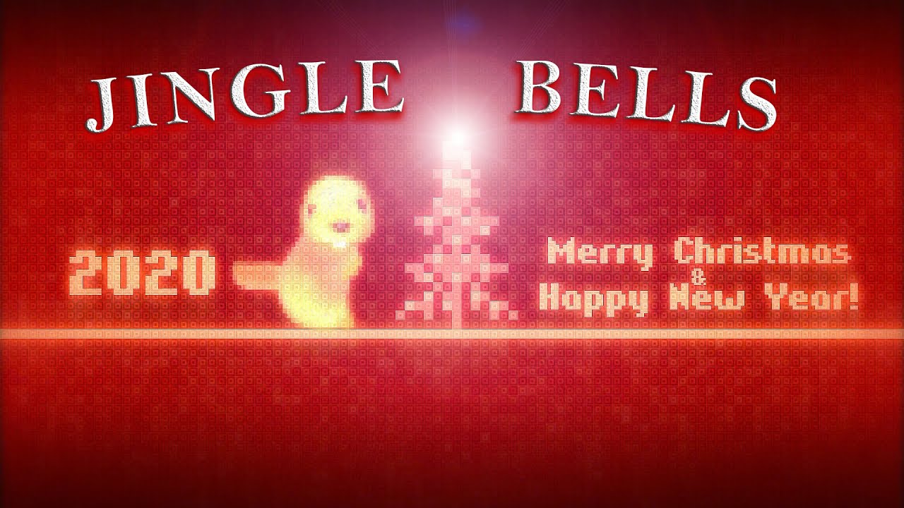 JINGLE BELLS Retro 8-bit Animation with Marmottino 🐻 - YouTube