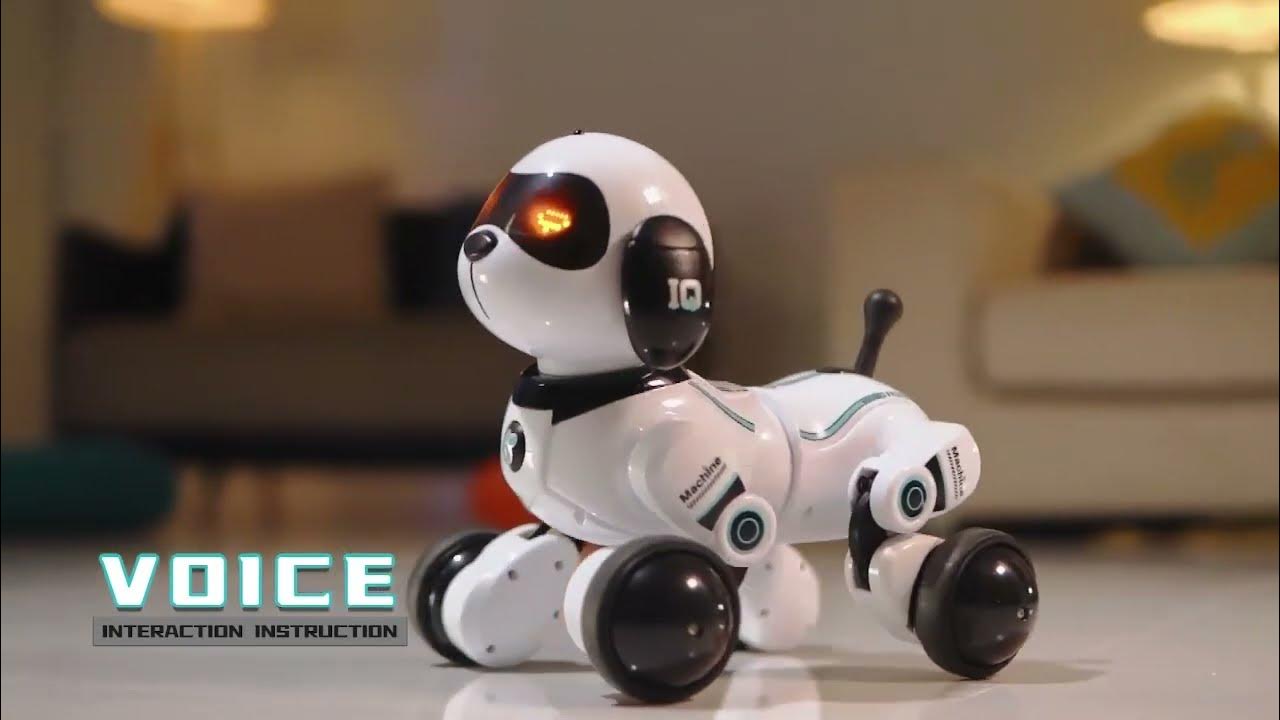 APP Bluetooth Speaker Remote Control Robot Dog Toy Bionic Interaction K36 AI Smart Dog - YouTube