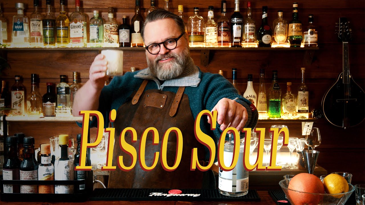 Frisk Pisco Sour – Peruansk cocktailklassiker - YouTube