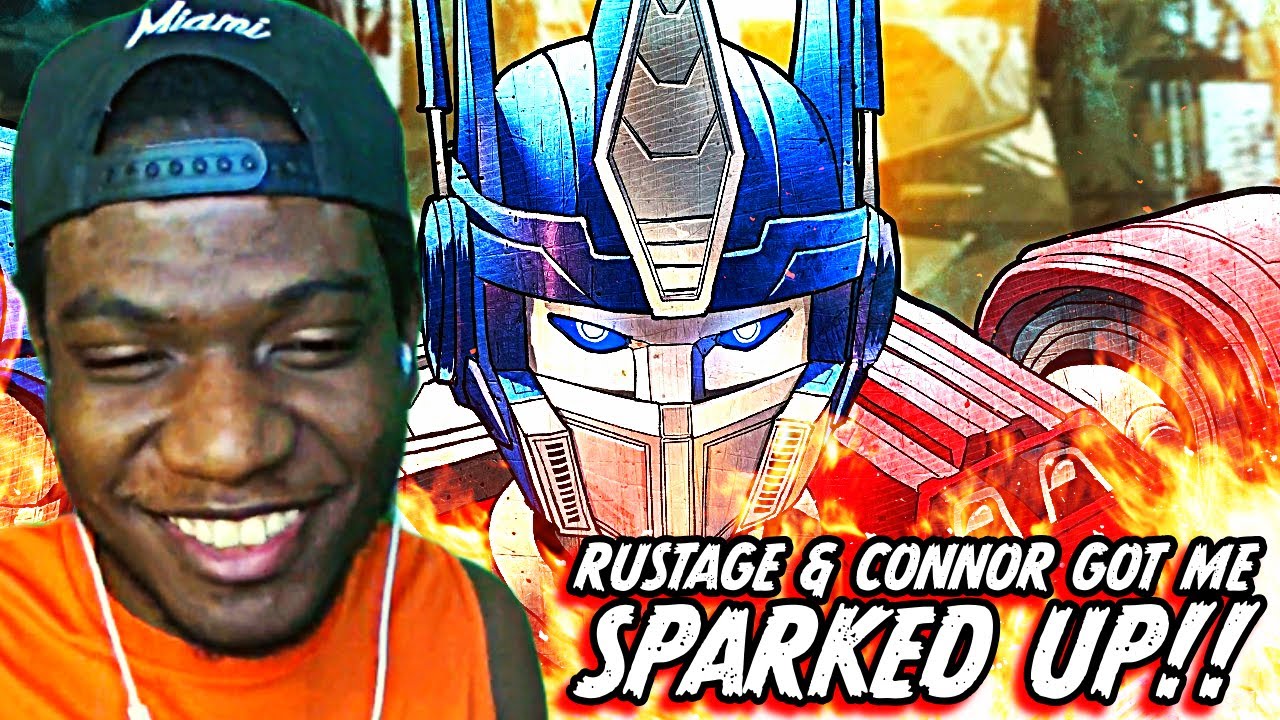 RUSTAGE ft. Connor Quest - PRIME (OPTIMUS PRIME RAP) (REACTION) - YouTube