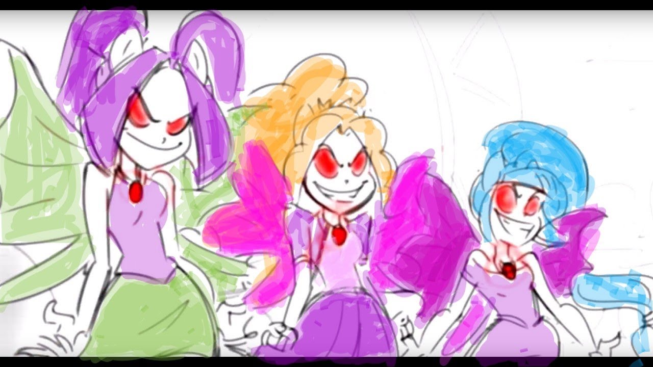 Reaction EQG Animatics "Rainbow Rocks Battle Sequence" "Find the Magic ...