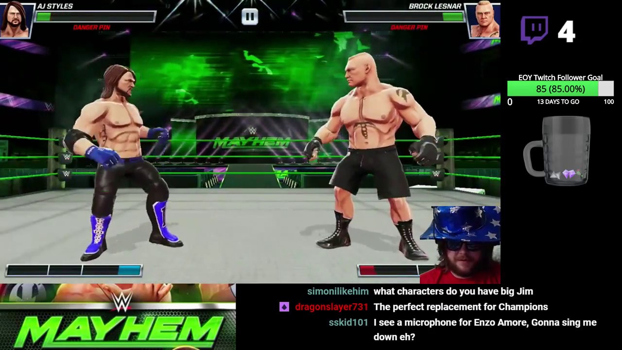 *LET THE MAYHEM BEGIN* WWE Mayhem | Mobile Mike LIVE - YouTube