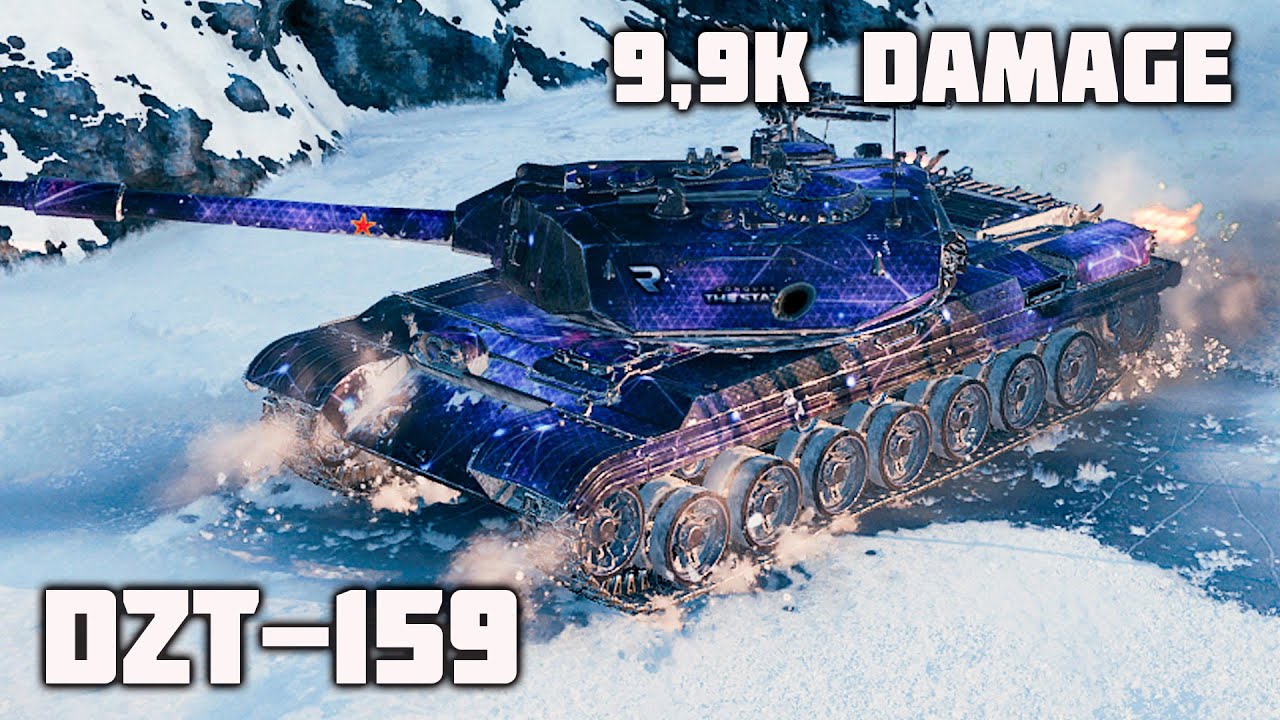 DZT-159 WoT – 8Kills, 9,9K Damage - YouTube