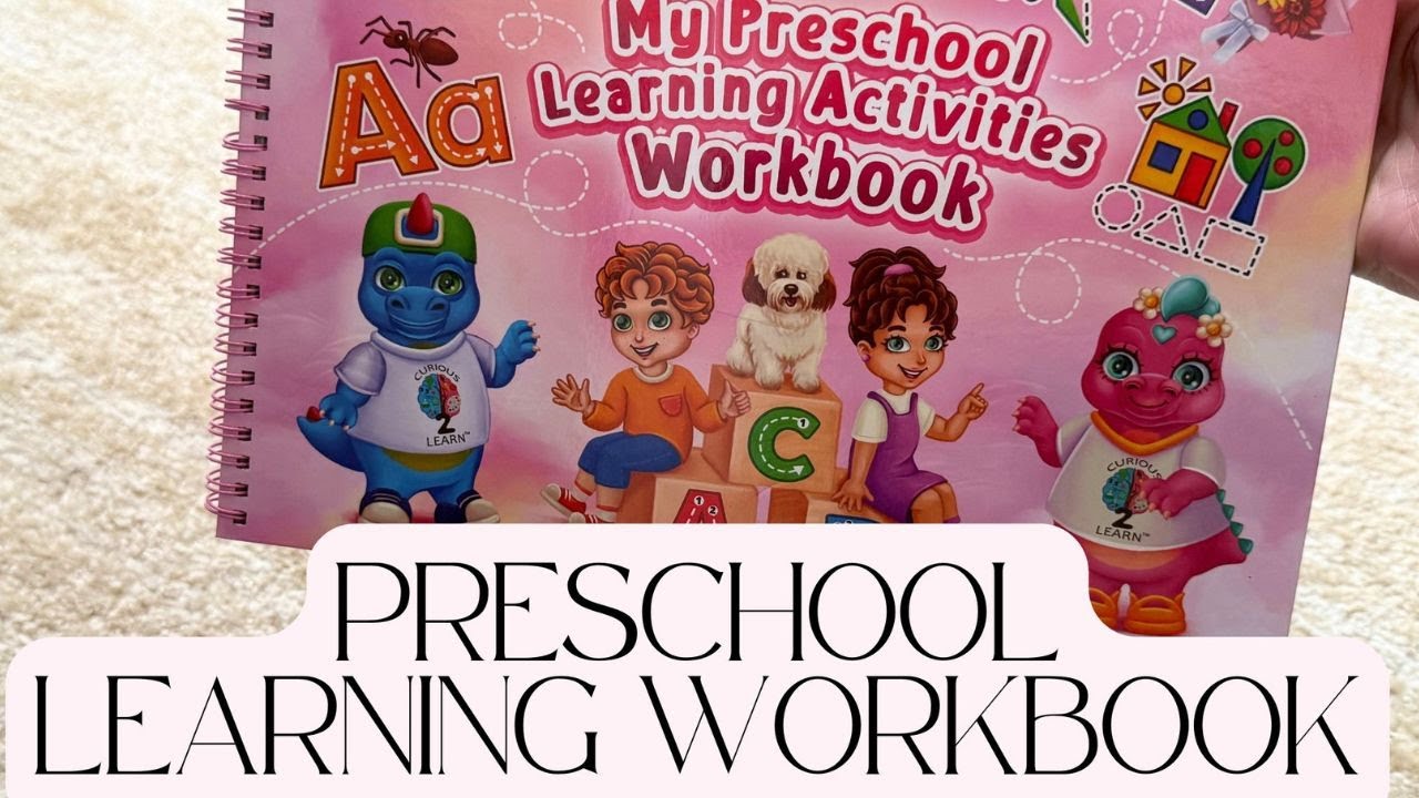 Best Preschool Workbook? Dry-Erase Learning Book Review! - YouTube