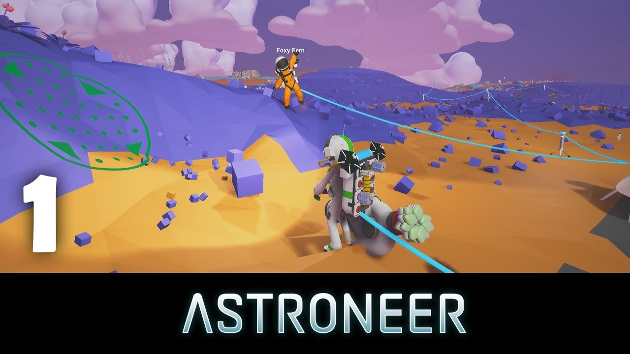 Astroneer With Foxy and Sam - Episode 1: Space Avocados - YouTube