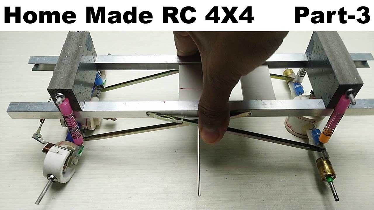 How To Make A RC 4WD Homemade Remote Control Car Chassis And Suspension Part 3 4x4 YouTube how-to-make-a-rc-4wd-homemade-remote-control-car-chassis-and-suspension-part-3-4x4-youtube