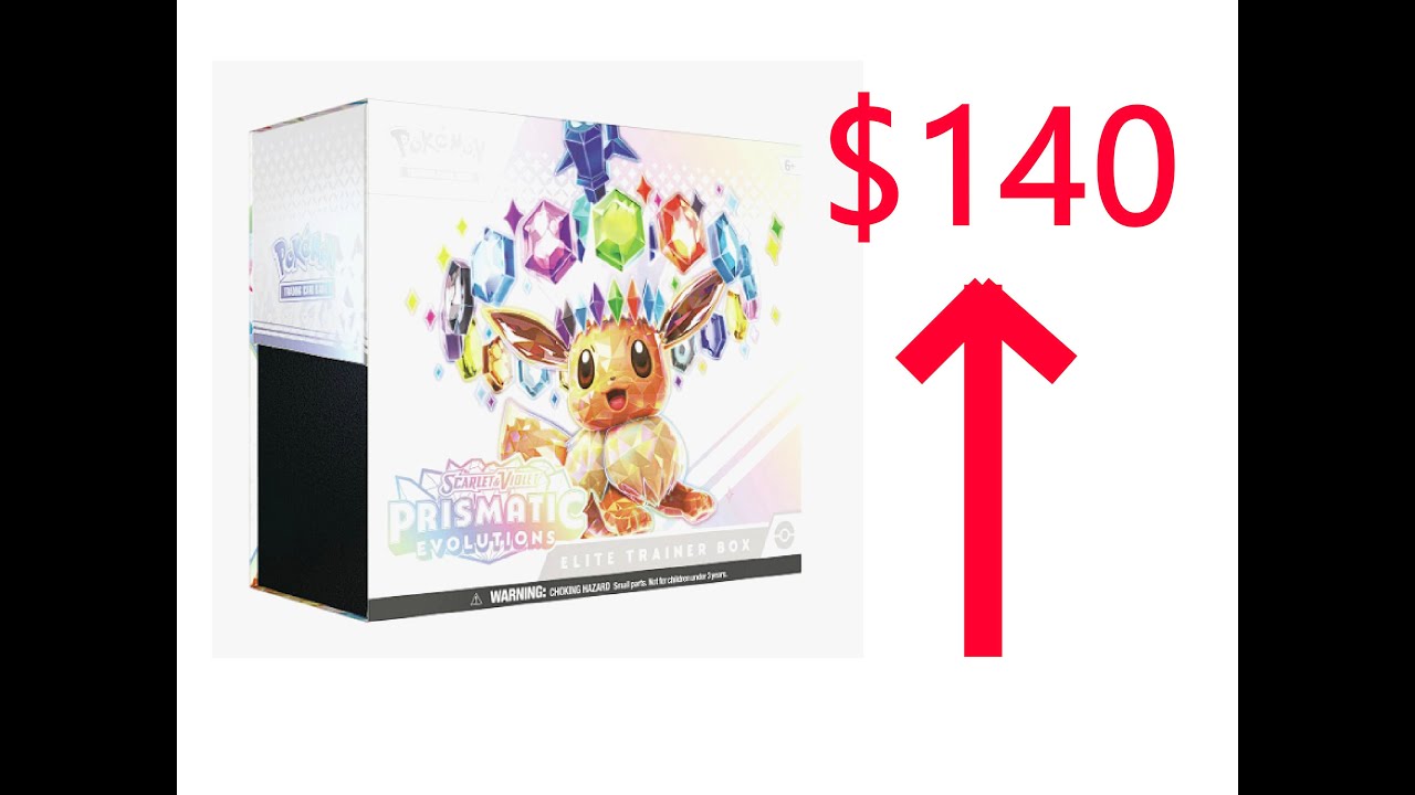 Is the Prismatic Evolutions Pokemon reprint going to affect Market ...