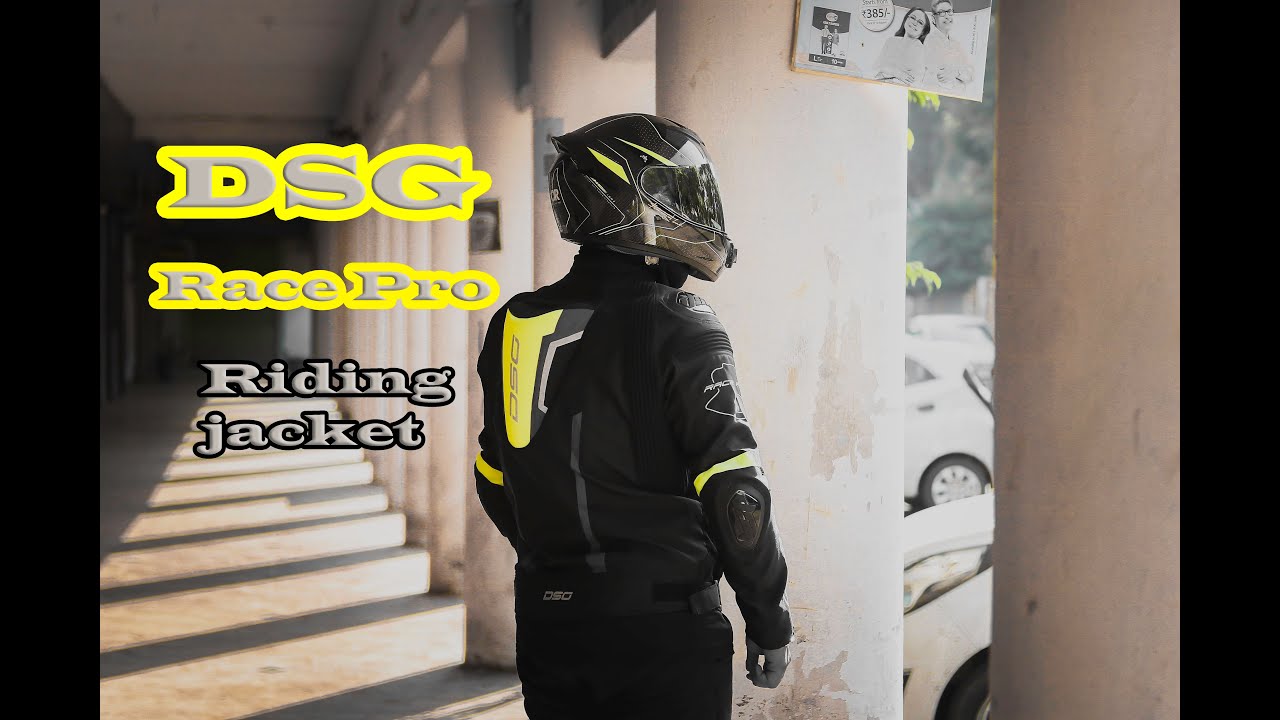 DSG Race Pro Riding Jacket || Complete Review and Features - YouTube