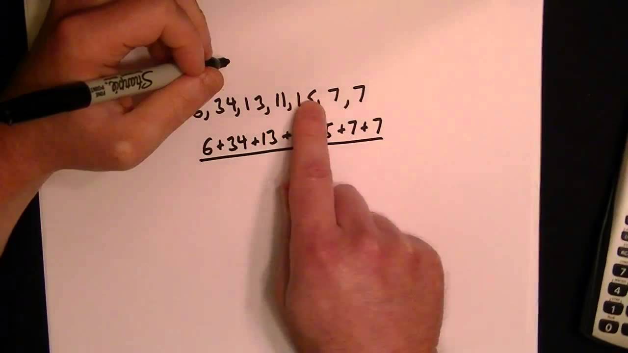 GED Math Test 2014 Finding The Mean Of A Data Set Tutorial YouTube ged-math-test-2014-finding-the-mean-of-a-data-set-tutorial-youtube