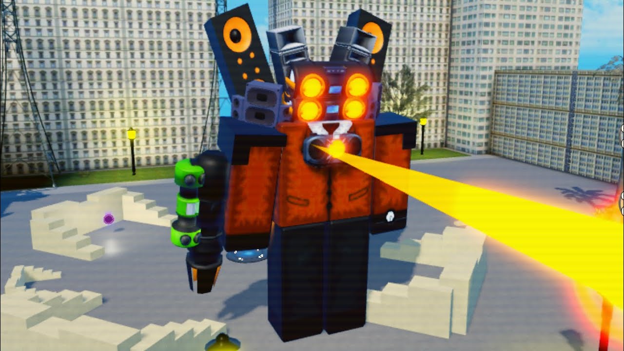 Boombox men titan 1.0 ( super box sege defence ) - YouTube