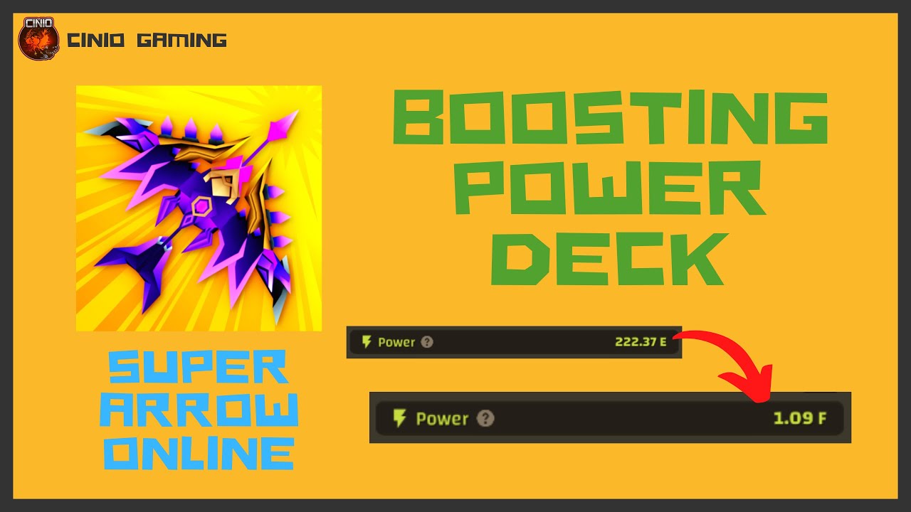 Super Arrow AFK: Skill Combos - Boosting Power Deck (Skill Deck) - YouTube