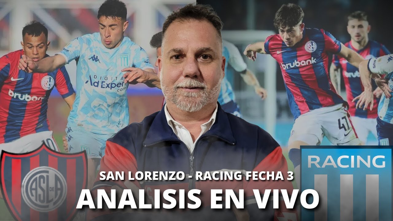 SAN LORENZO - RACING ANALISIS Y REACCION EN VIVO - YouTube
