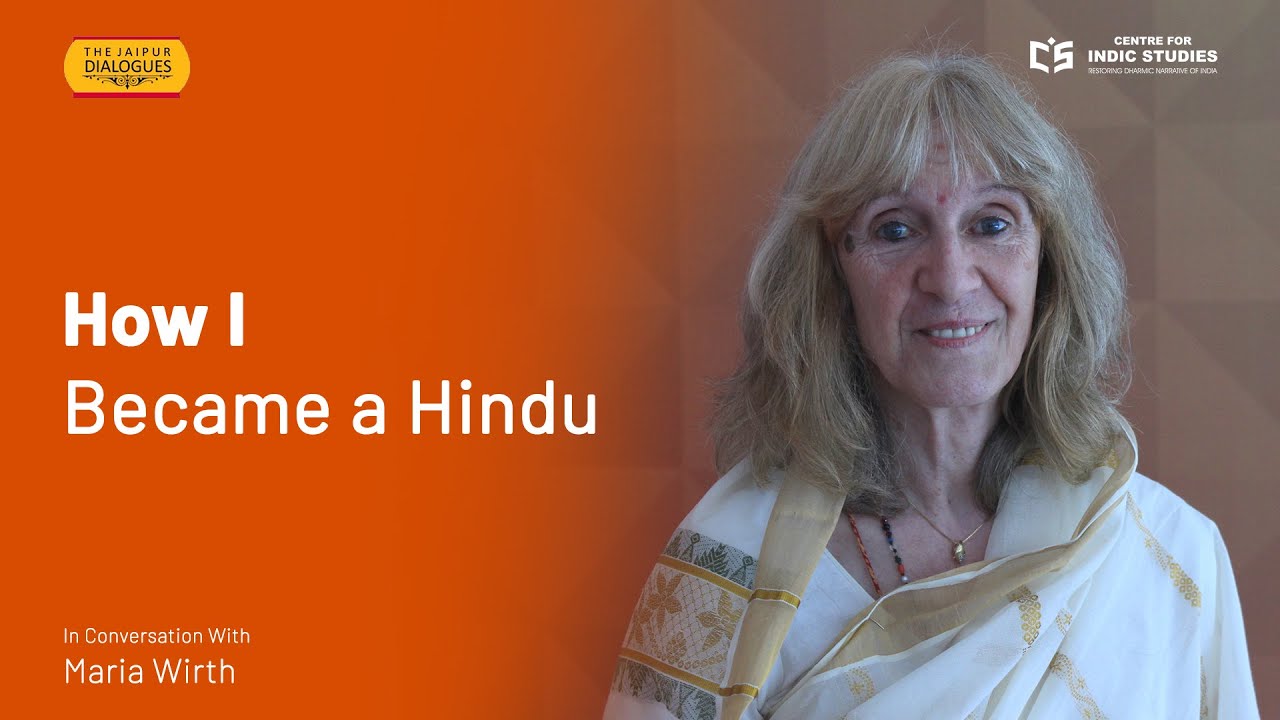 How I Became a Hindu - Maria Wirth - #IndicTalks - YouTube
