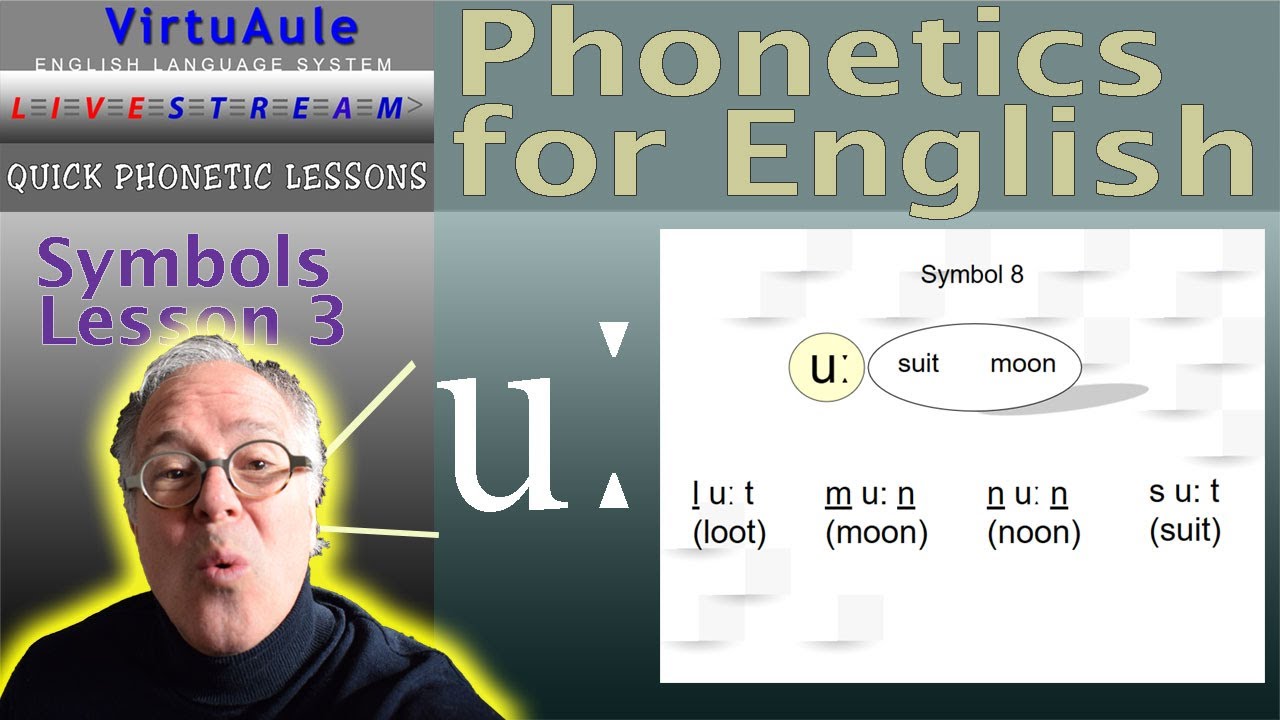 Quick Phonetics - Symbols Lesson 3: Long u - / u: / + plosives - YouTube
