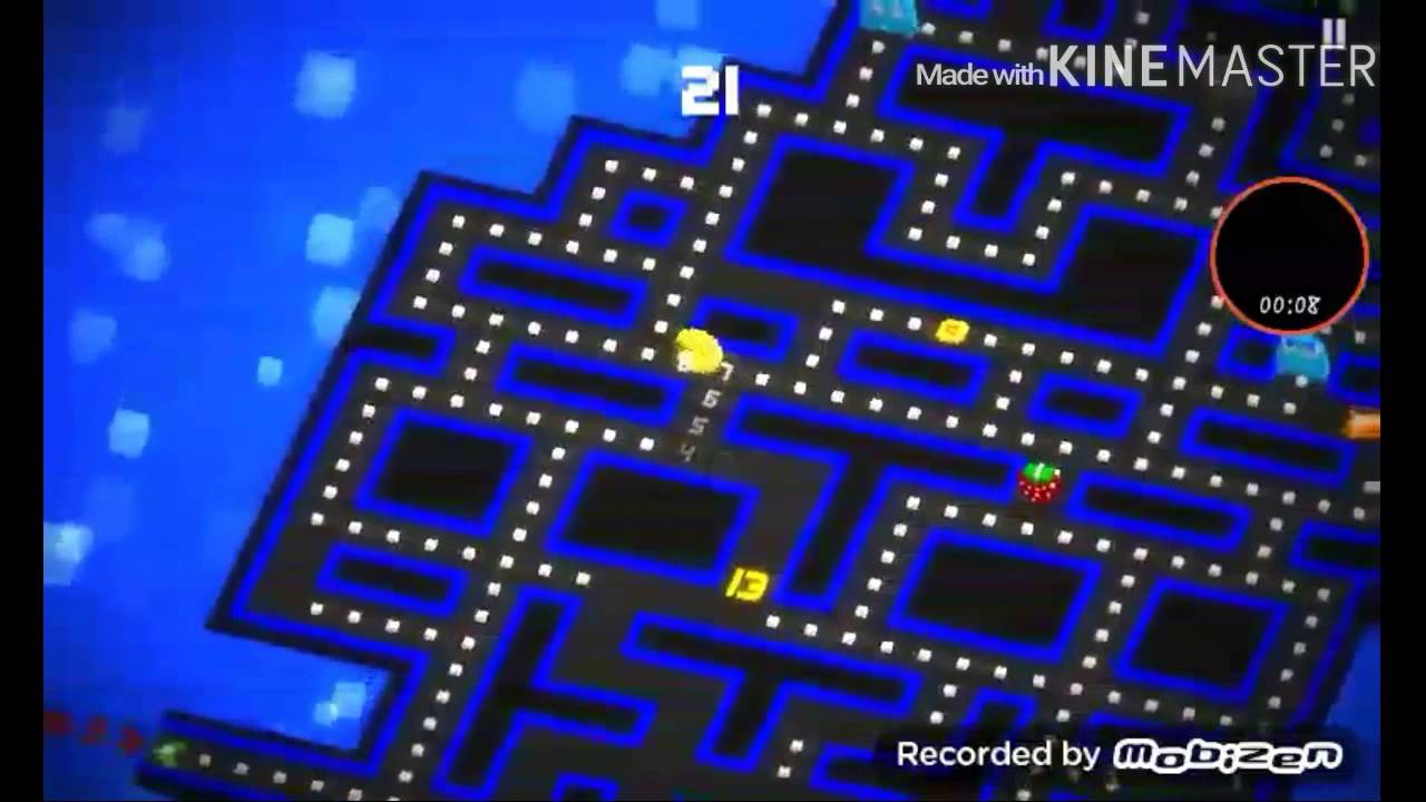 Pac-Man 256-Endless Maze - YouTube
