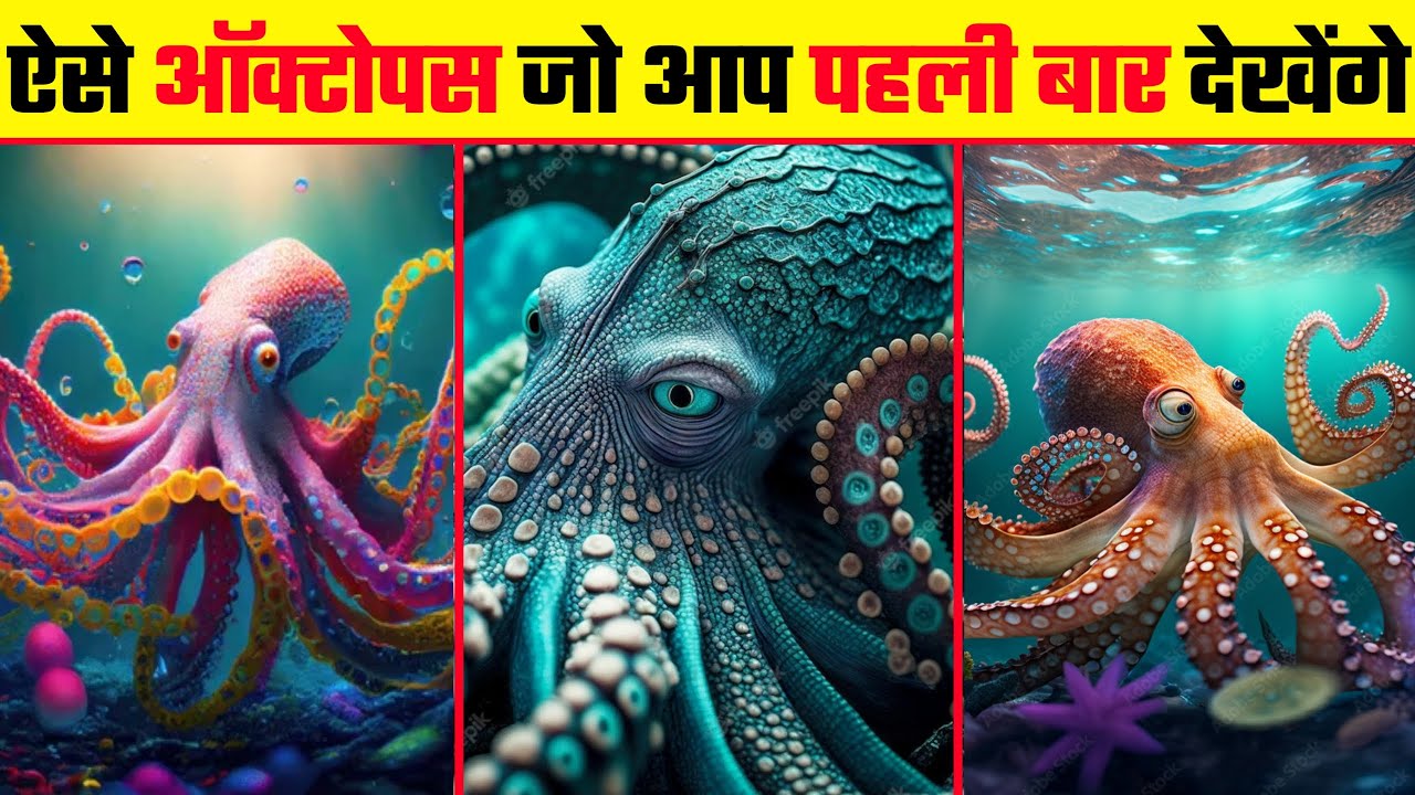 Most Beautiful Octopus Species In The World | Total Top Ten - YouTube