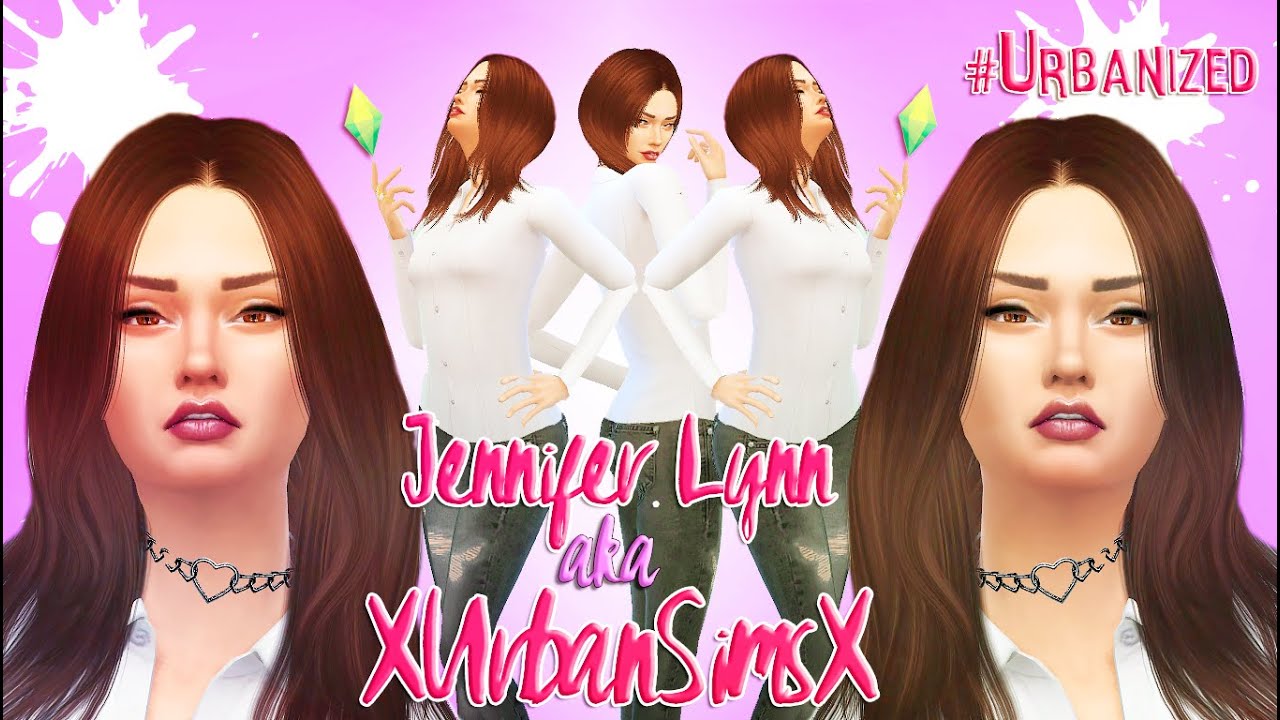 The Sims 4 // Create A Sim // XUrbanSimsX - YouTube