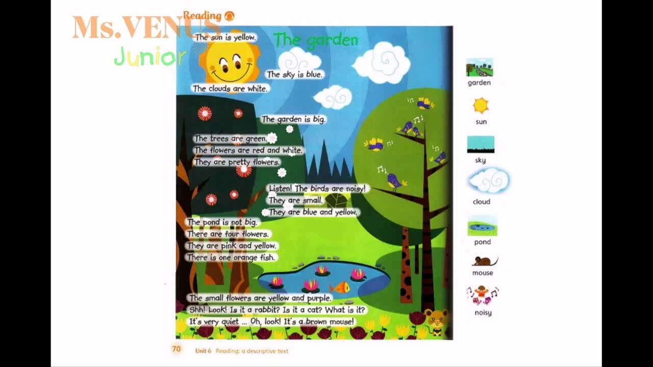 English World 1 Unit 6 page 70 - YouTube