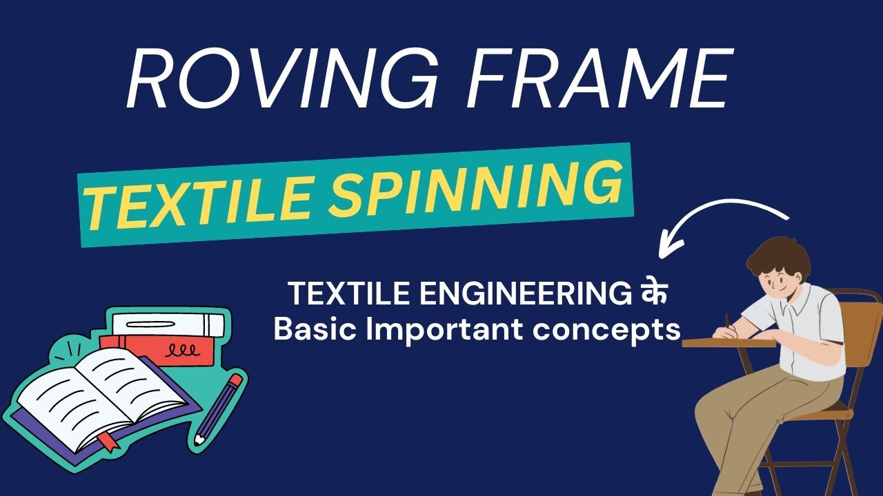 Roving Frame | Speed Frame | Textile Spinning | Textile GATE - YouTube