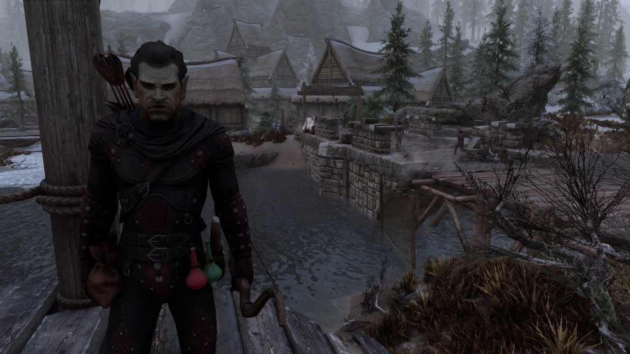 Skyrim Reflyem / Орк - лучник#4 / Становимся вампиром - YouTube