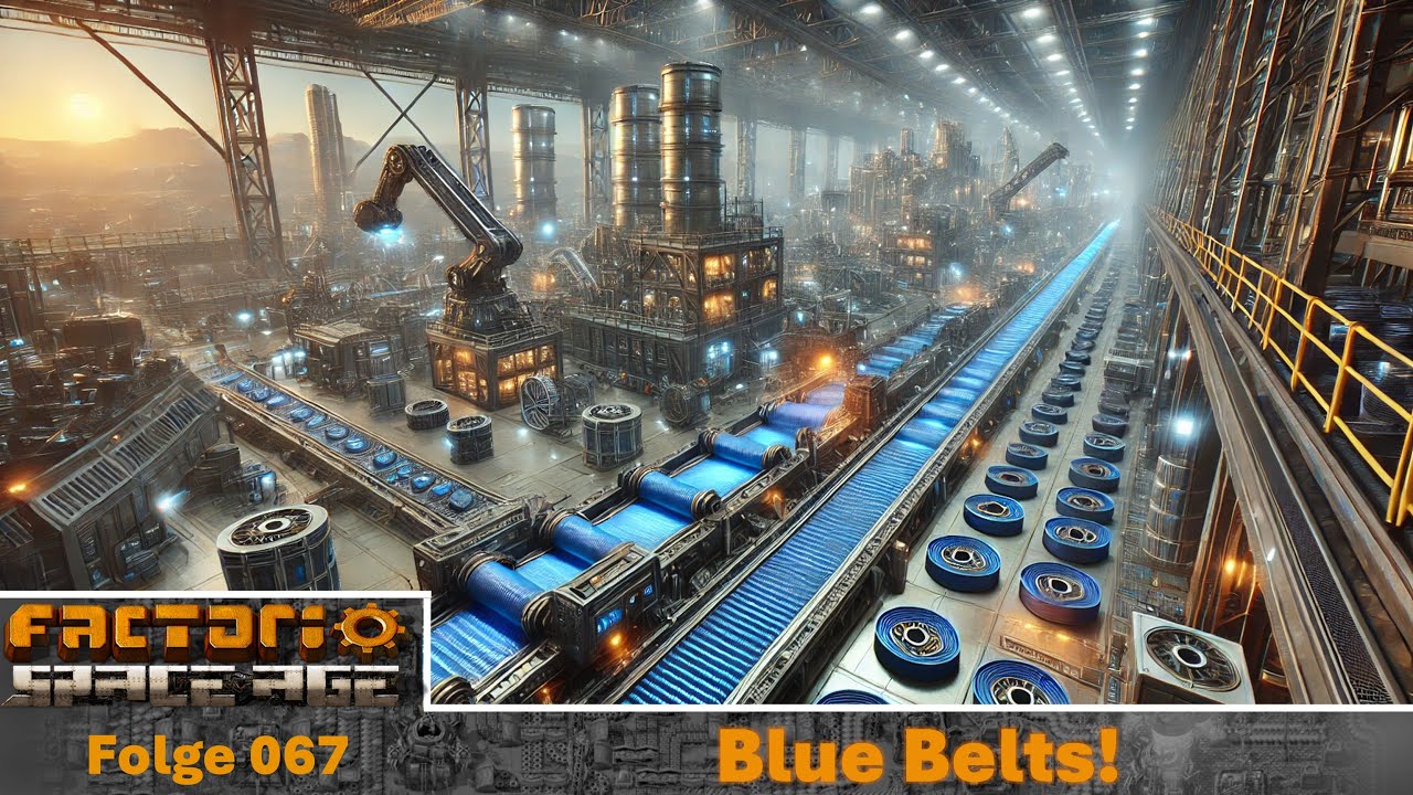 Factorio SPACE AGE - Kovarex und Blue Belts! - 067 - #letsplay # ...