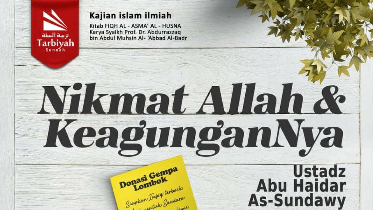 Nikmat Allah dan KeagunganNya-2 (Mengenal Allah) #14 - YouTube