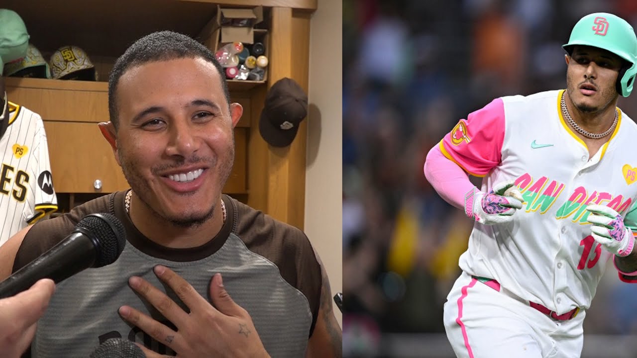Manny Machado on Padres HR record, complete team win and if Dad ...