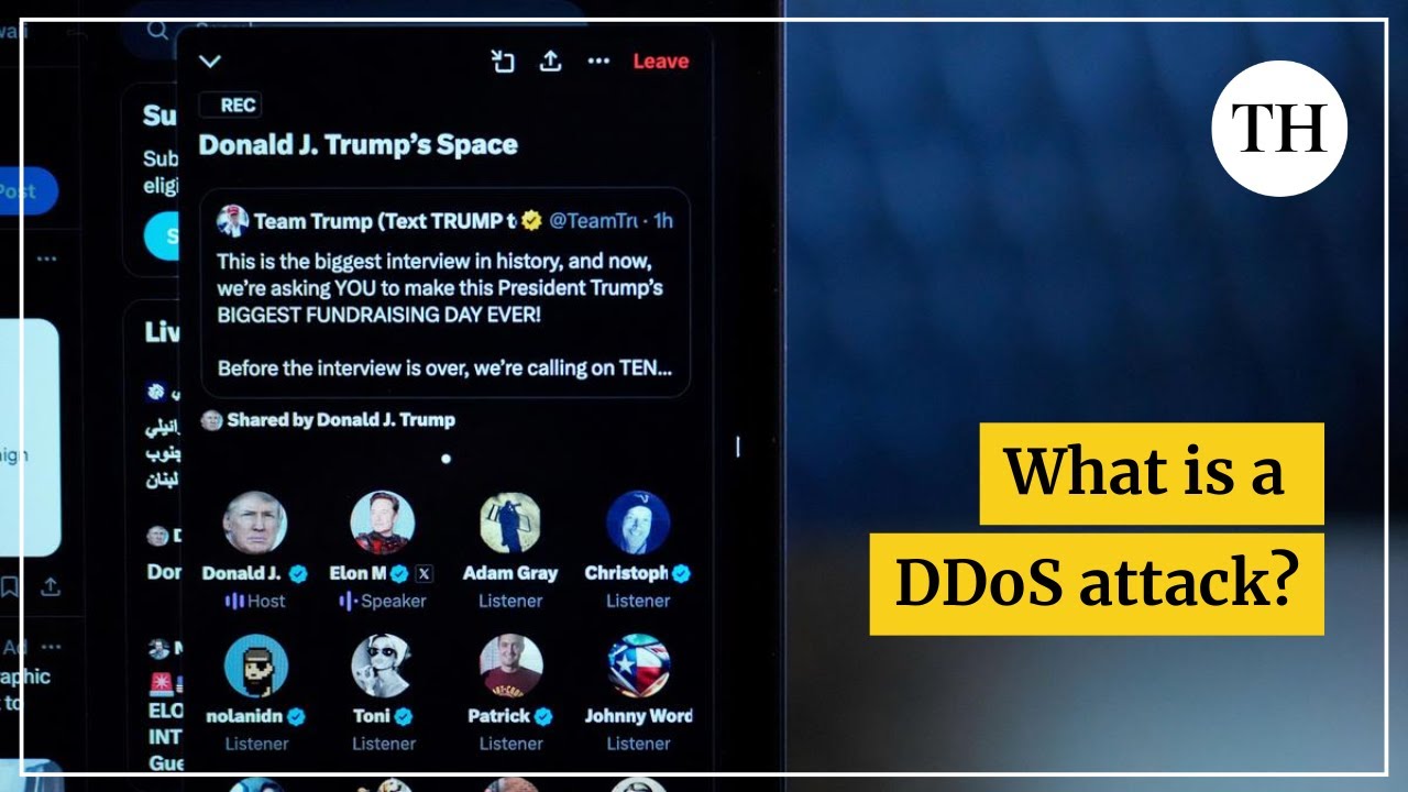 What is a DDoS attack? - YouTube