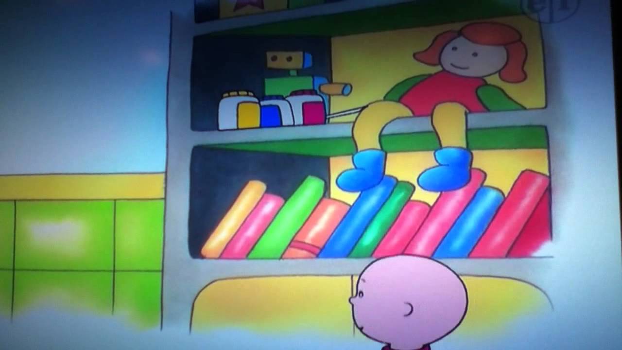 Caillou Paints - YouTube