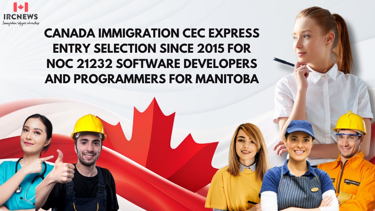 CEC Express Entry selection for NOC 21232 Software developers and programmers for Manitoba - YouTube
