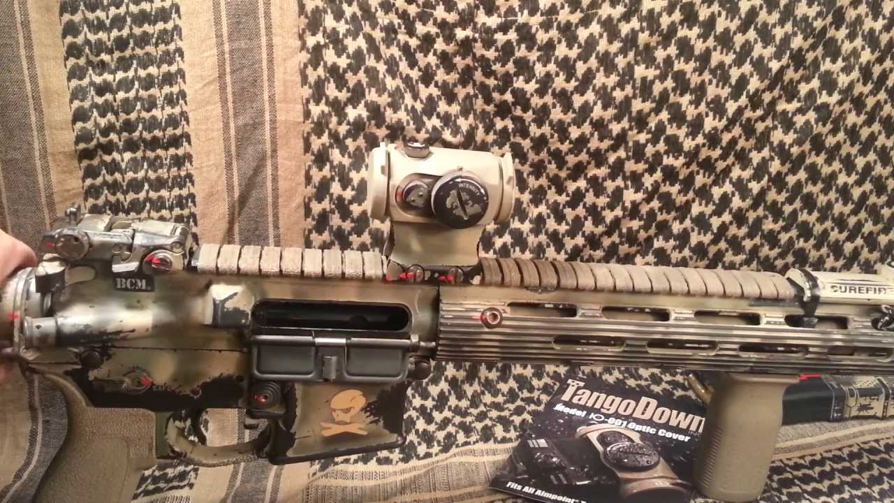 TangoDown IO Cover For Aimpoint T1, H1, R1 Micros - YouTube