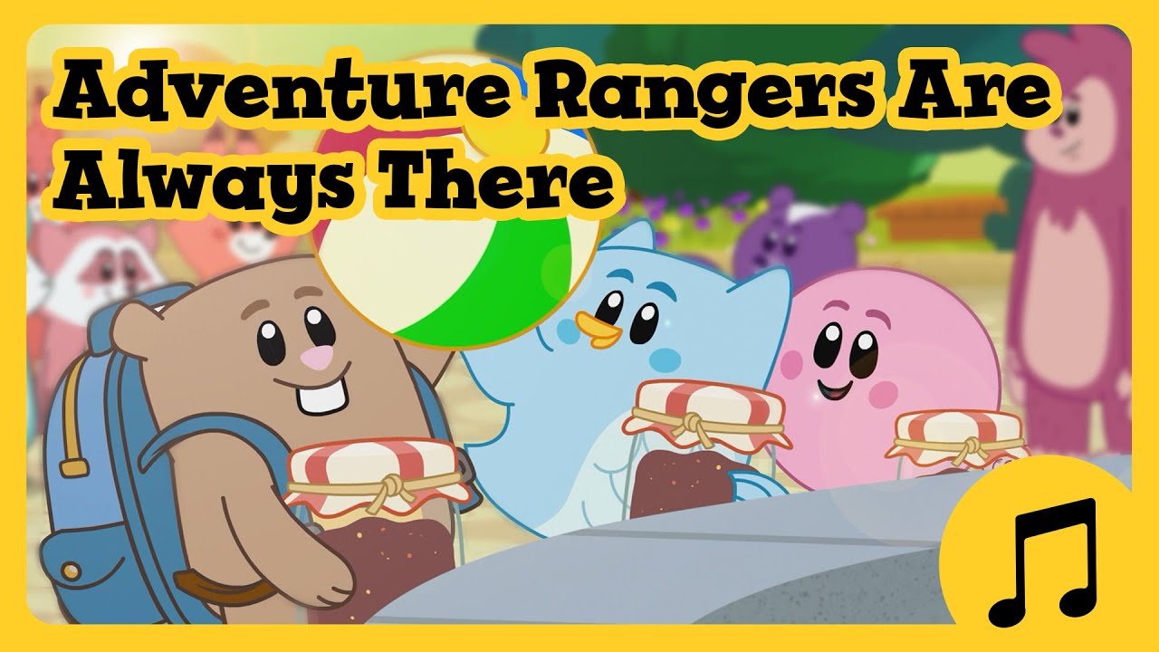 Adventure Rangers Are Always There Sing-Along Song 😊🎵 Luna Chip & Inkie ...