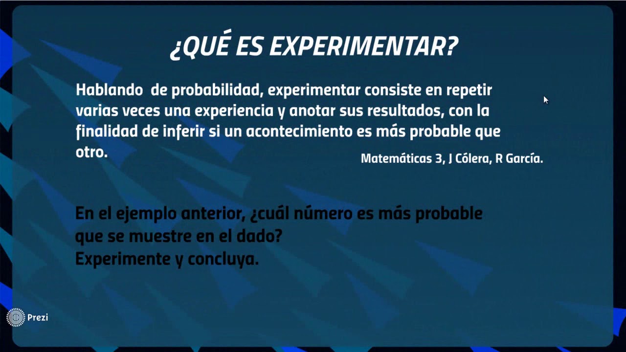 Azar y probabilidad: experiencia y suceso aleatorio - YouTube