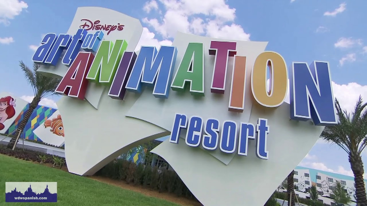 Hotel Disney Art Of Animation Resort en Walt Disney World - YouTube