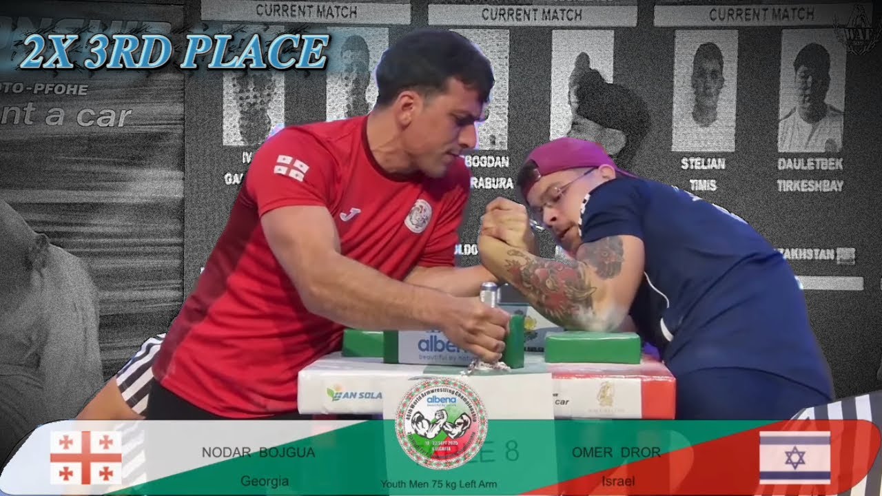 WAF Worlds | Team Israel Left Hand Highlights! Omer Dror & Elad Vizeman ...