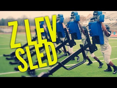 The Z Lev Sled | Football Training Equipment | Rae Crowther - YouTube