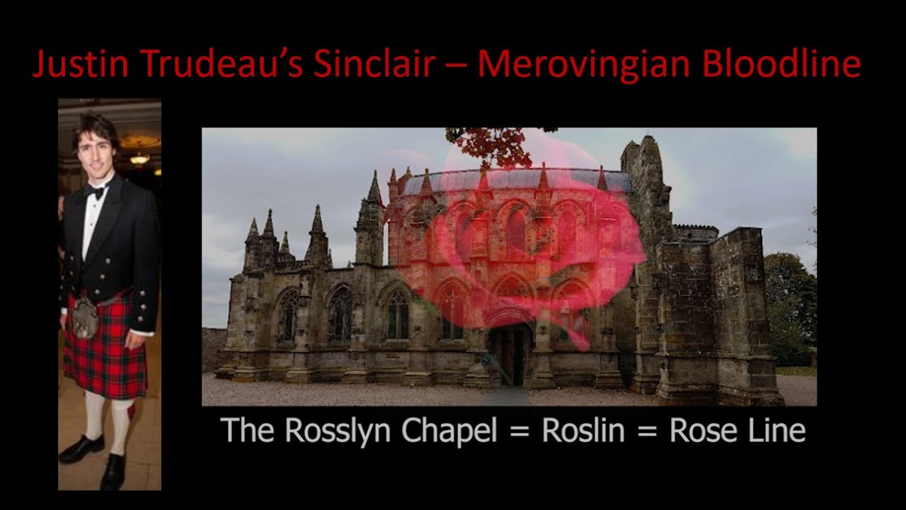 Justin Trudeau's Sinclair - Merovingian Bloodline - Rose Line - YouTube